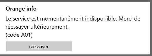 Re: Une fois de plus, pas de TV ce soir.... - Communauté Orange