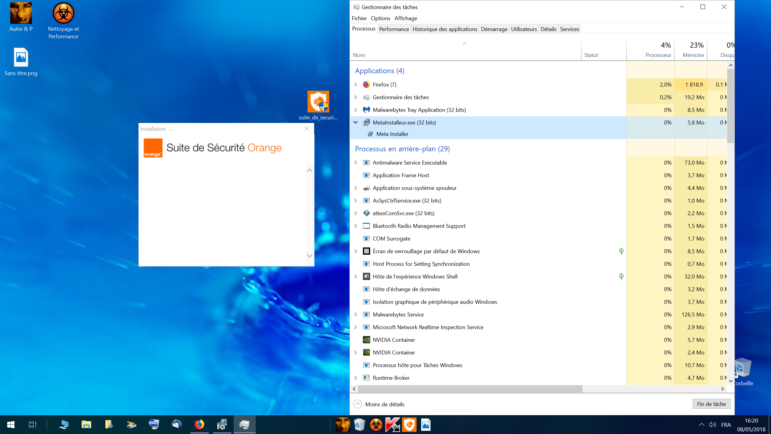 Impossible d'installer Suite de Sécurité Orange - Communauté Orange