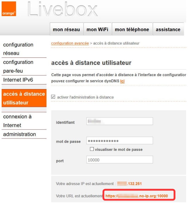 Connexion à distance Livebox - Communauté Orange