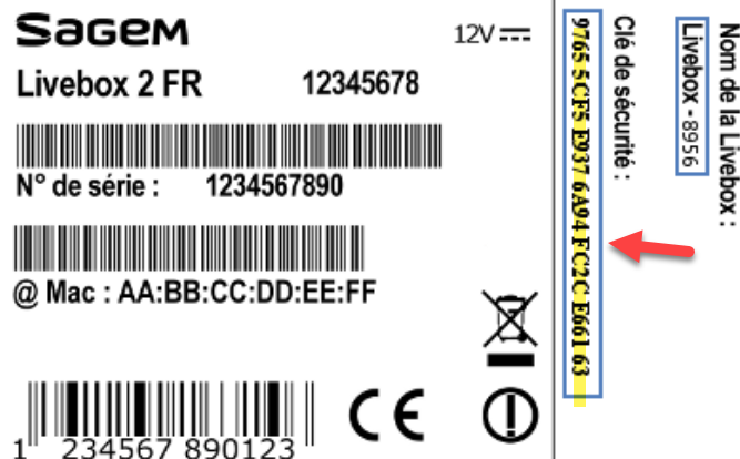 Je n'ai pas le code complet de mon WiFi sur la box... - Communauté Orange