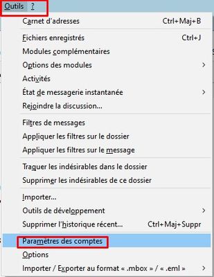 Installation de Thunderbird sous Windows au pas à ... - Communauté Orange