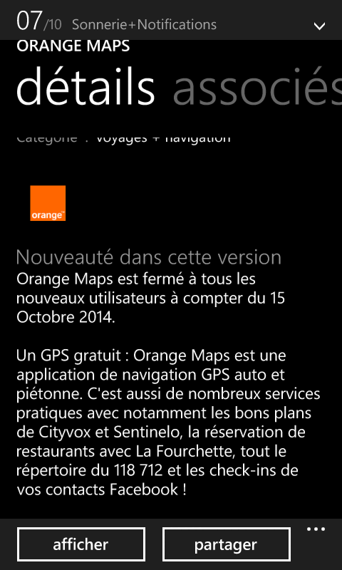 Résolu : orange maps : gratuit /payant - Communauté Orange