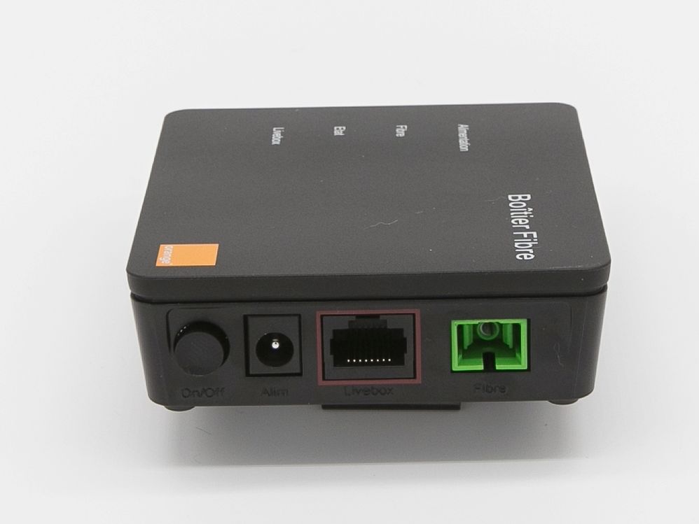 Livebox 6 boîtier fibre ? - Communauté Orange
