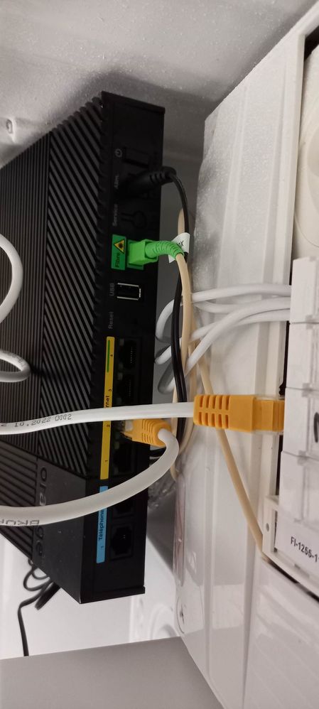 Problème raccordement livebox 5 (rj45) - Communauté Orange