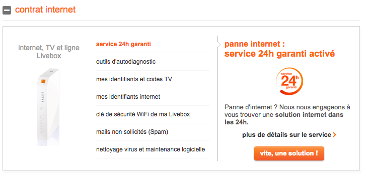 Incident réseau fibre : comment utiliser le servic... - Communauté Orange